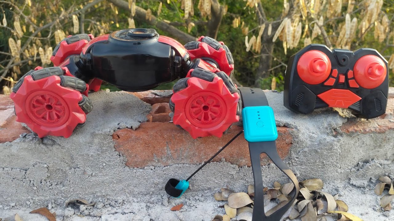 Hand Gestures sensing Remote control car unboxing - YouTube