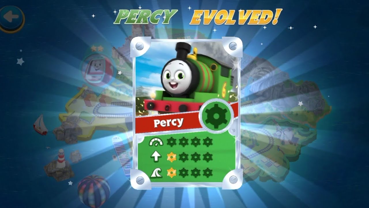 Percy the Silver Racer! Percy the tank engine in Go Go Thomas! - YouTube