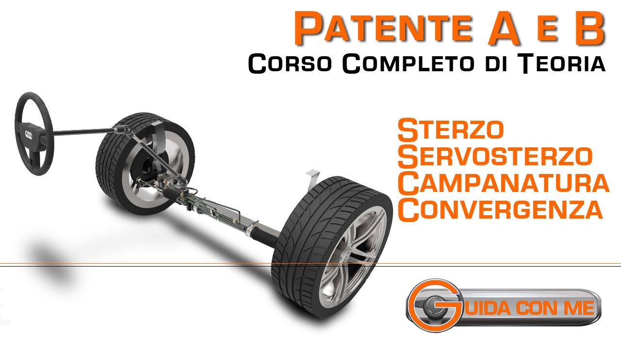 Sterzo e Servosterzo: organi di direzione. Campanatura e Convergenza ...