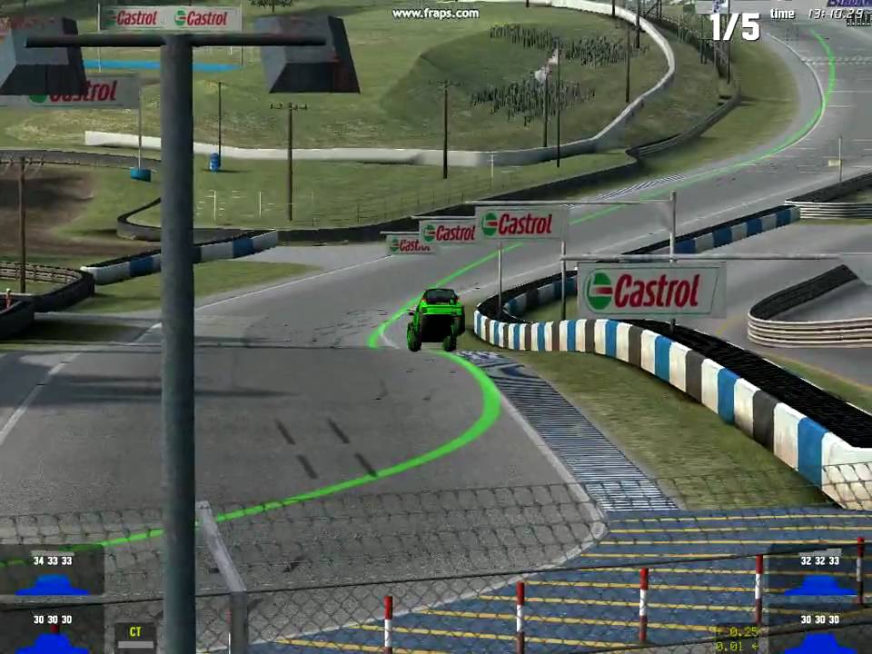 lfs live for speed wheelie xfg - YouTube