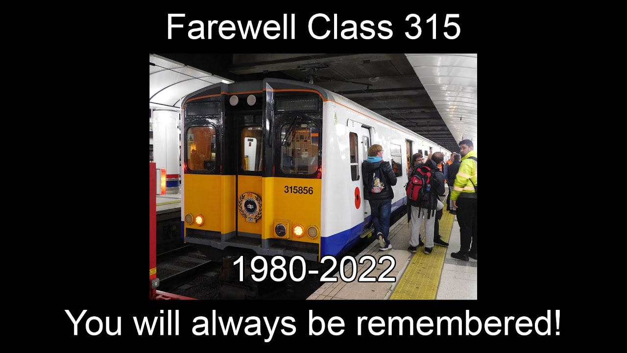 Three cheers for the class 315! Class 315 farewell event @Class_315 ...