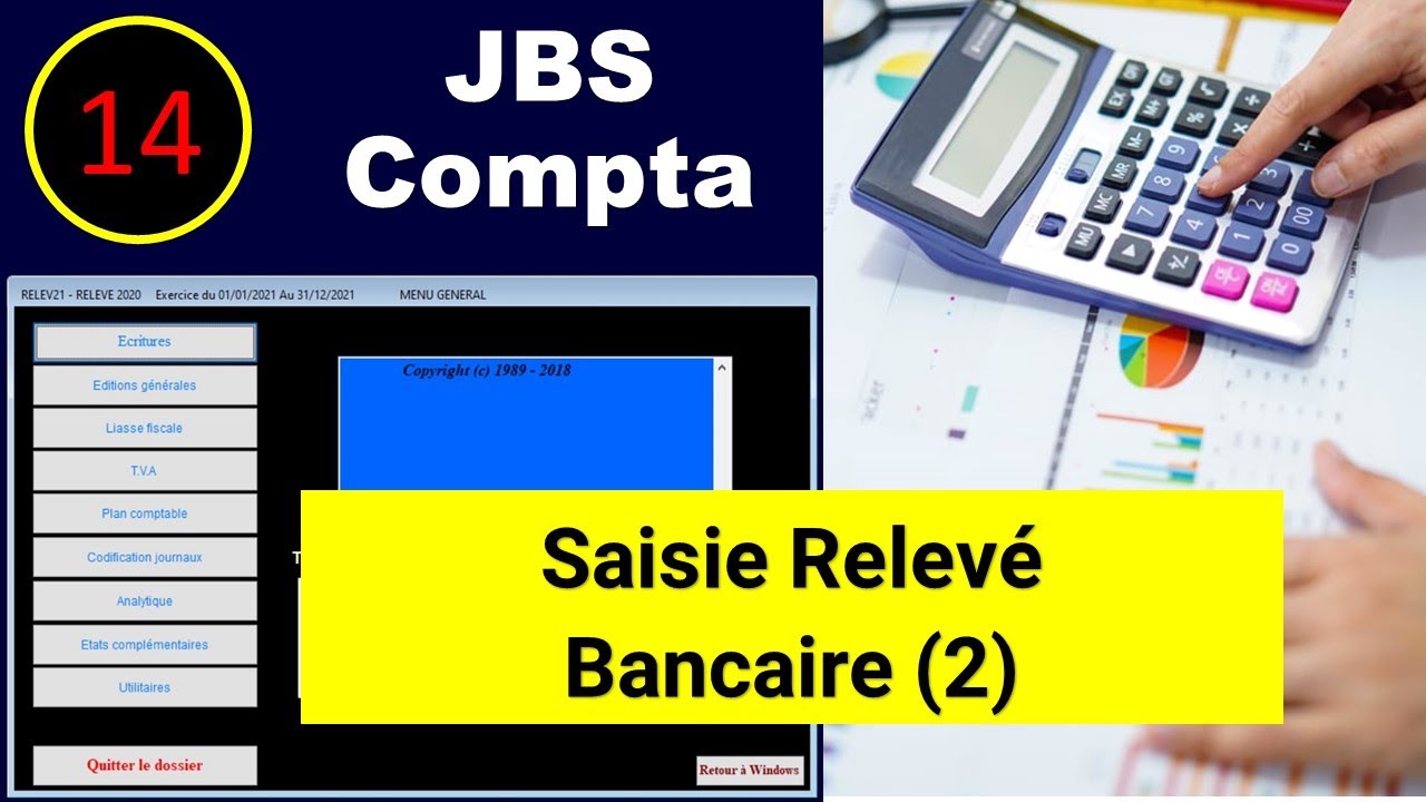 14 - Formation Comptabilité Pratique Darija : Saisie Releve Bancaire (2) - YouTube