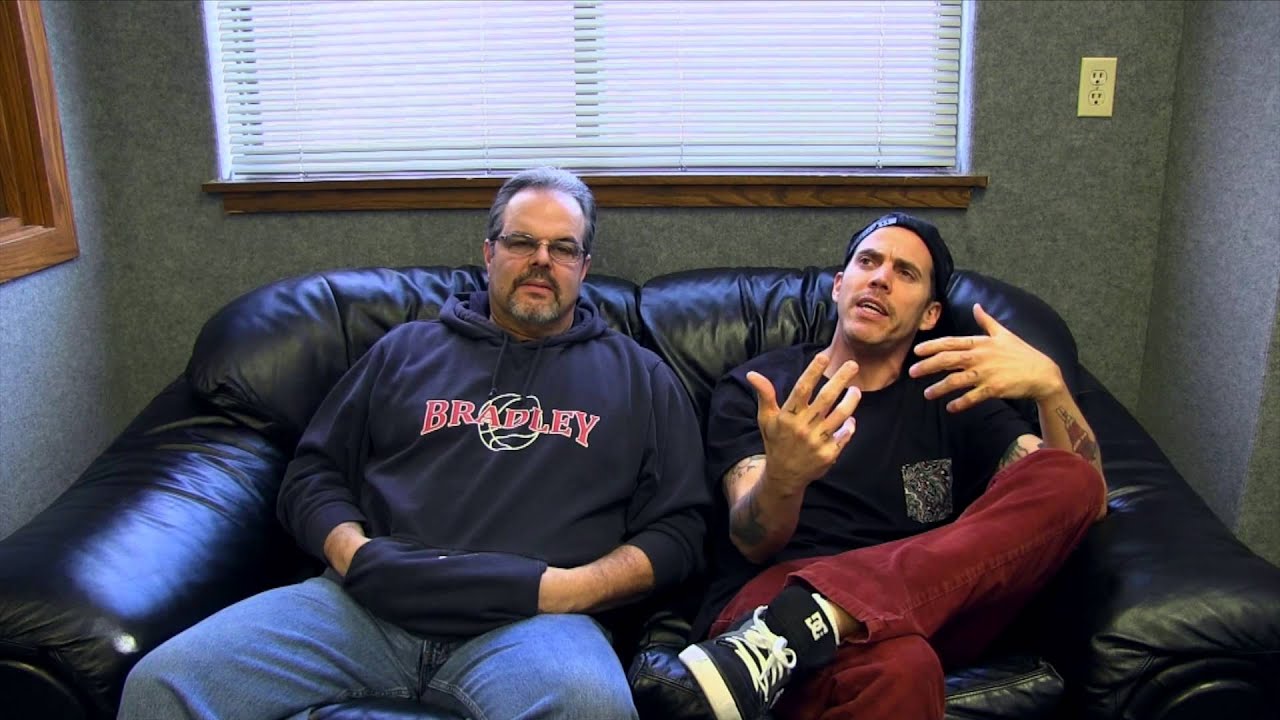 Greg's Big Black Couch with Steve-O - YouTube