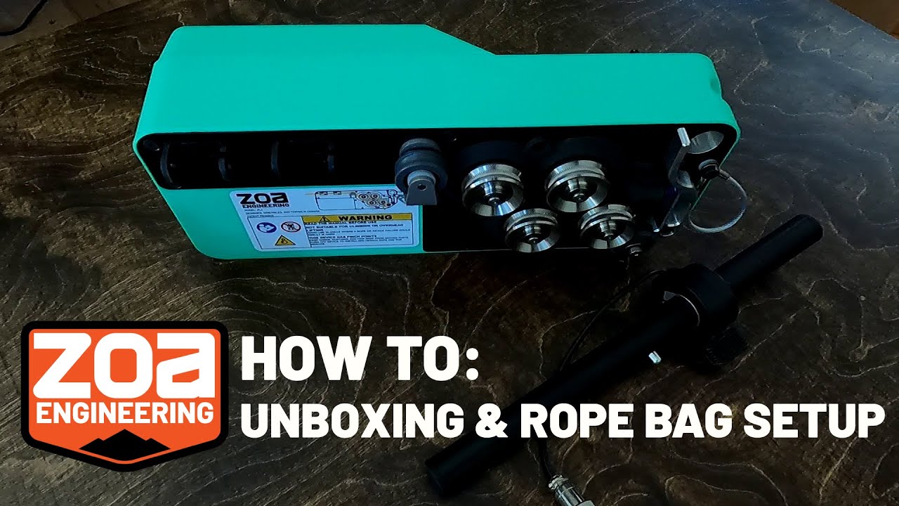 How To: Unboxing and Rope Bag Setup - YouTube