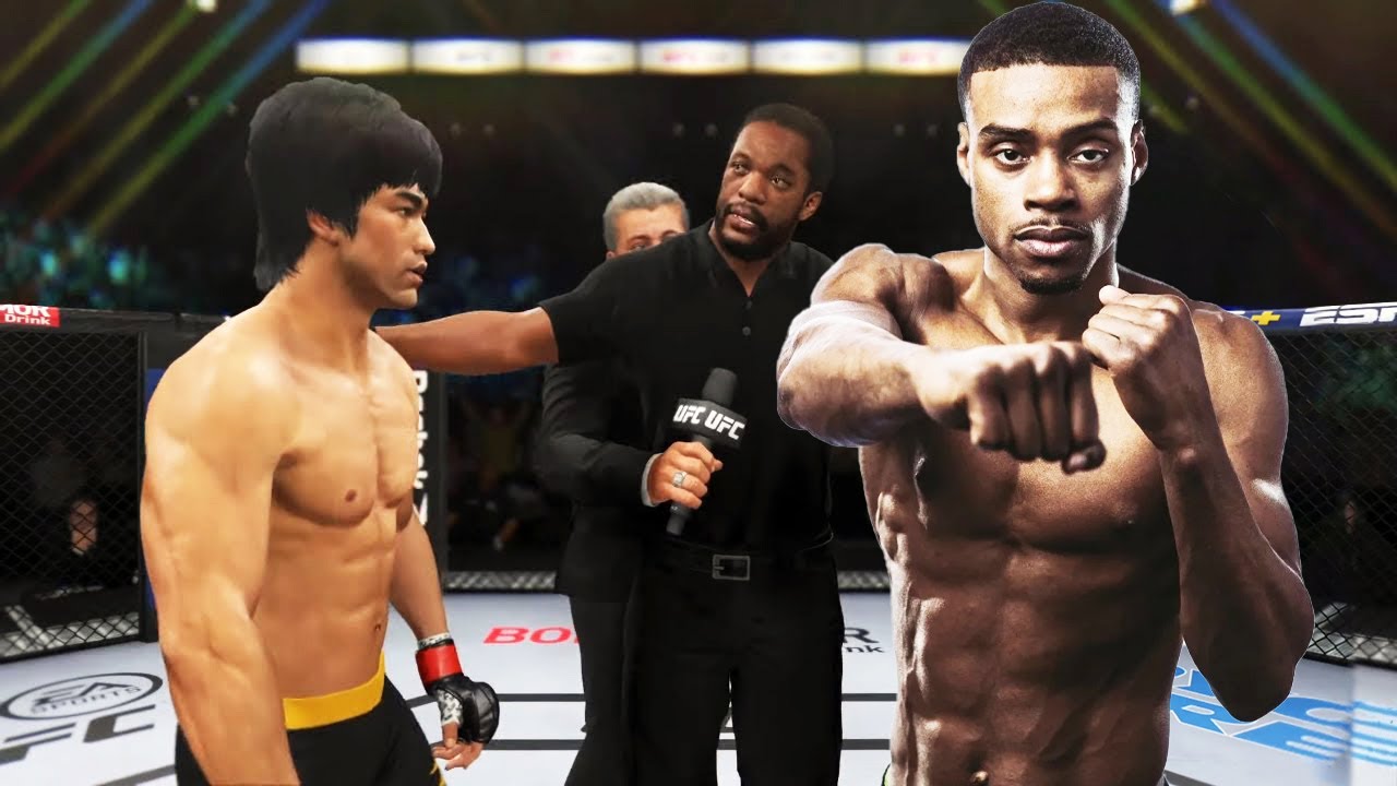 PS5 | Bruce Lee vs. Errol Spance JR. (EA Sports UFC 4) - YouTube
