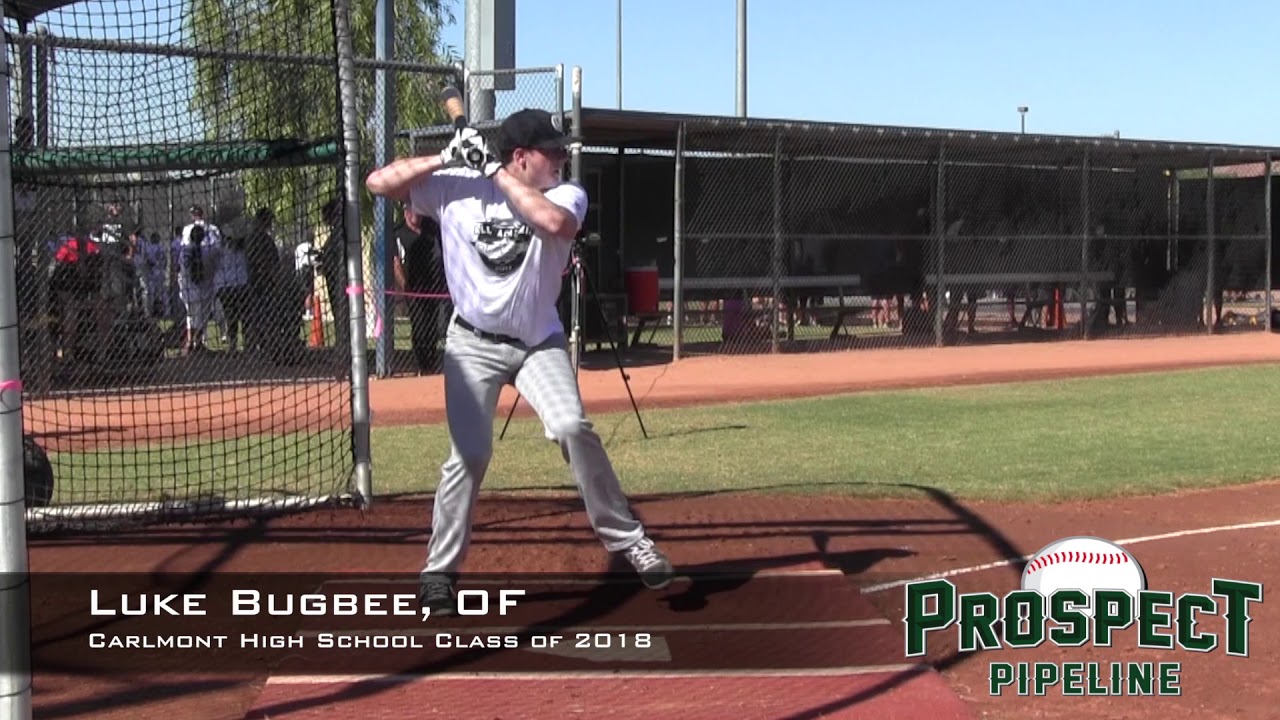 Luke Bugbee Prospect Video, OF, Carlmont High School Class of 2018 - YouTube