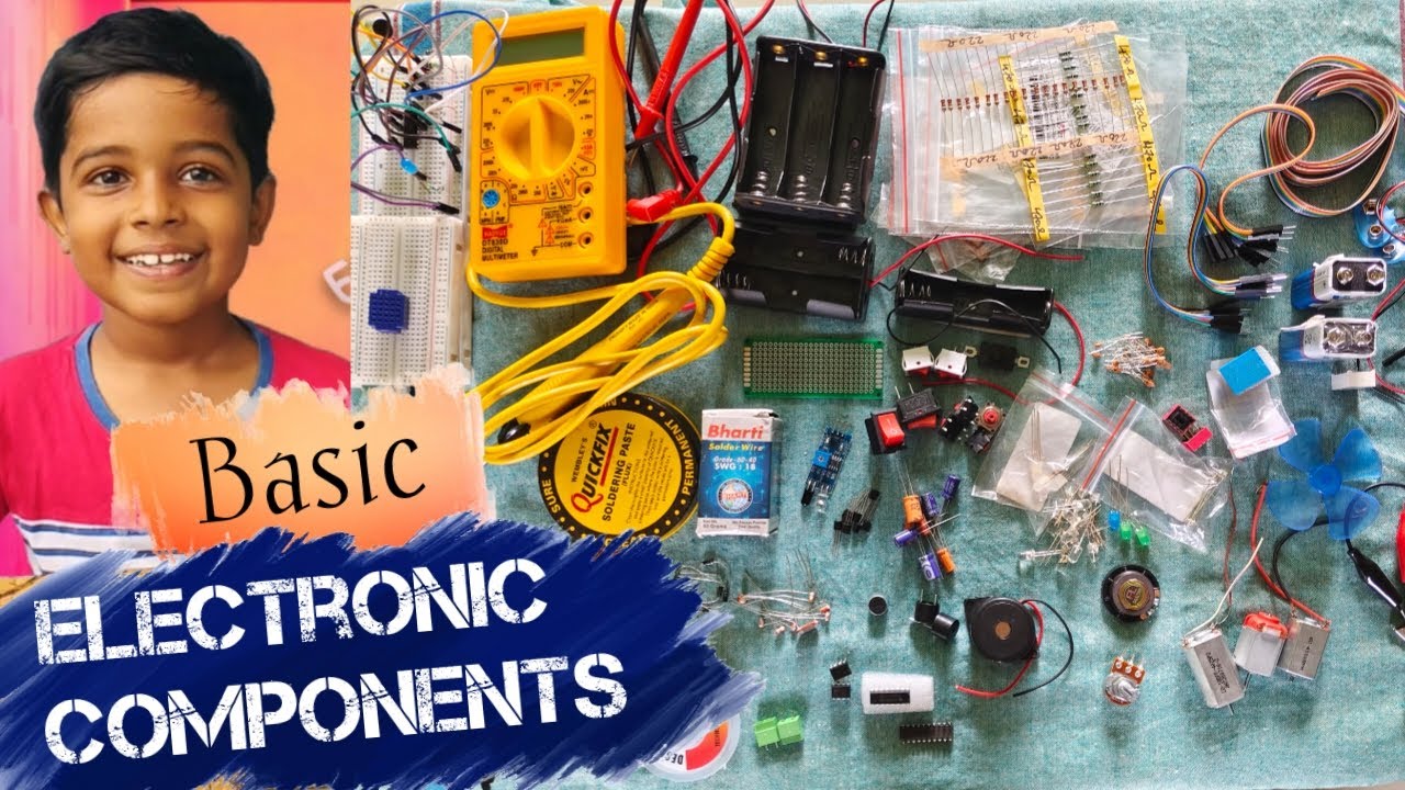 Basic Electronic components🔋💡 and Prices| Beginners electronic ...