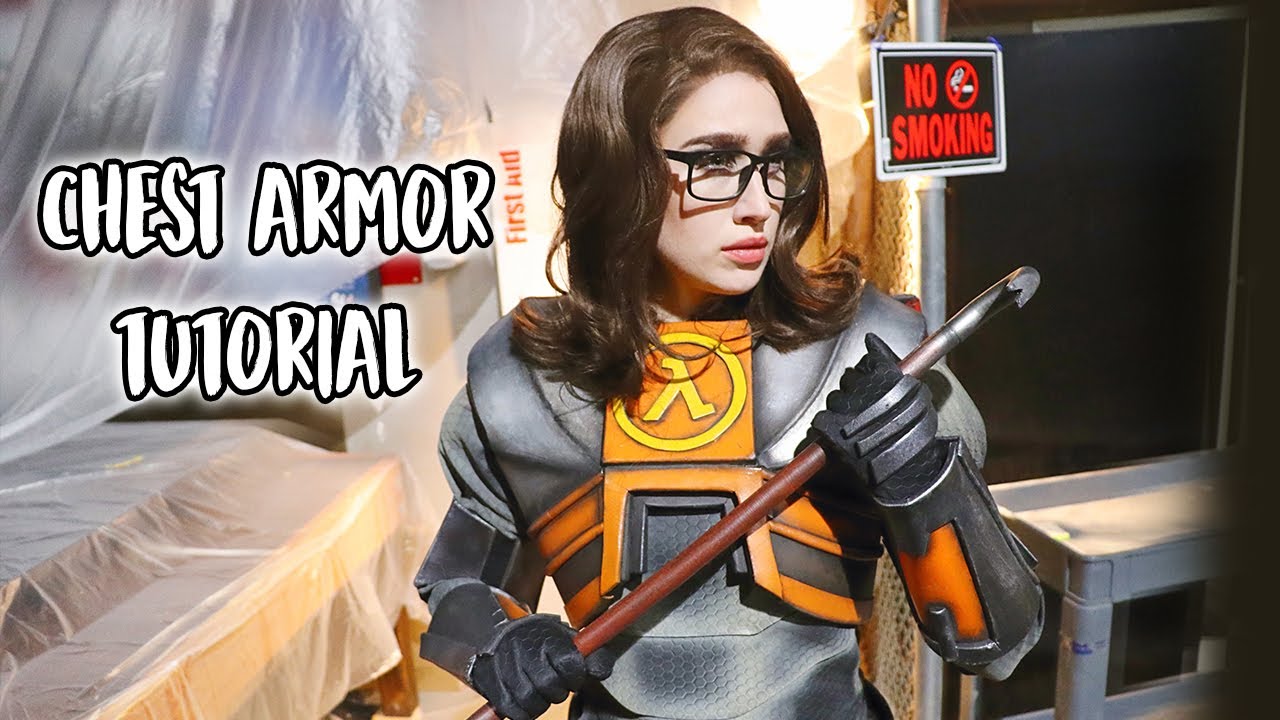 Making Foam Chest Armor [Gordon Freeman Cosplay] - YouTube