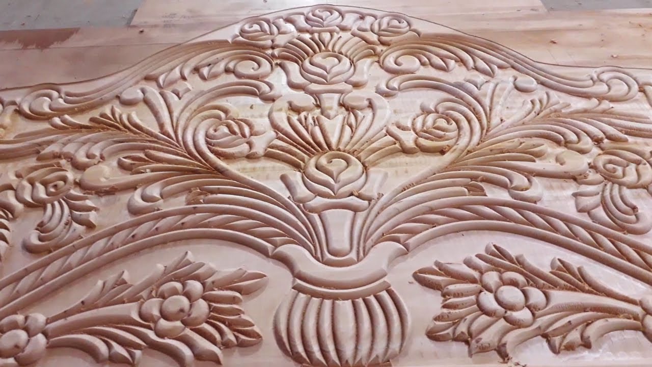 Most Wonderful Wooden Bed Pocket Design with CNC Router Machine ...