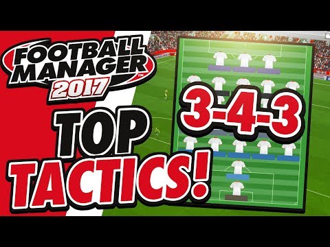 Top Tactics - Antonio Conte's 3-4-3 Counter Attack! - Football Manager 2017