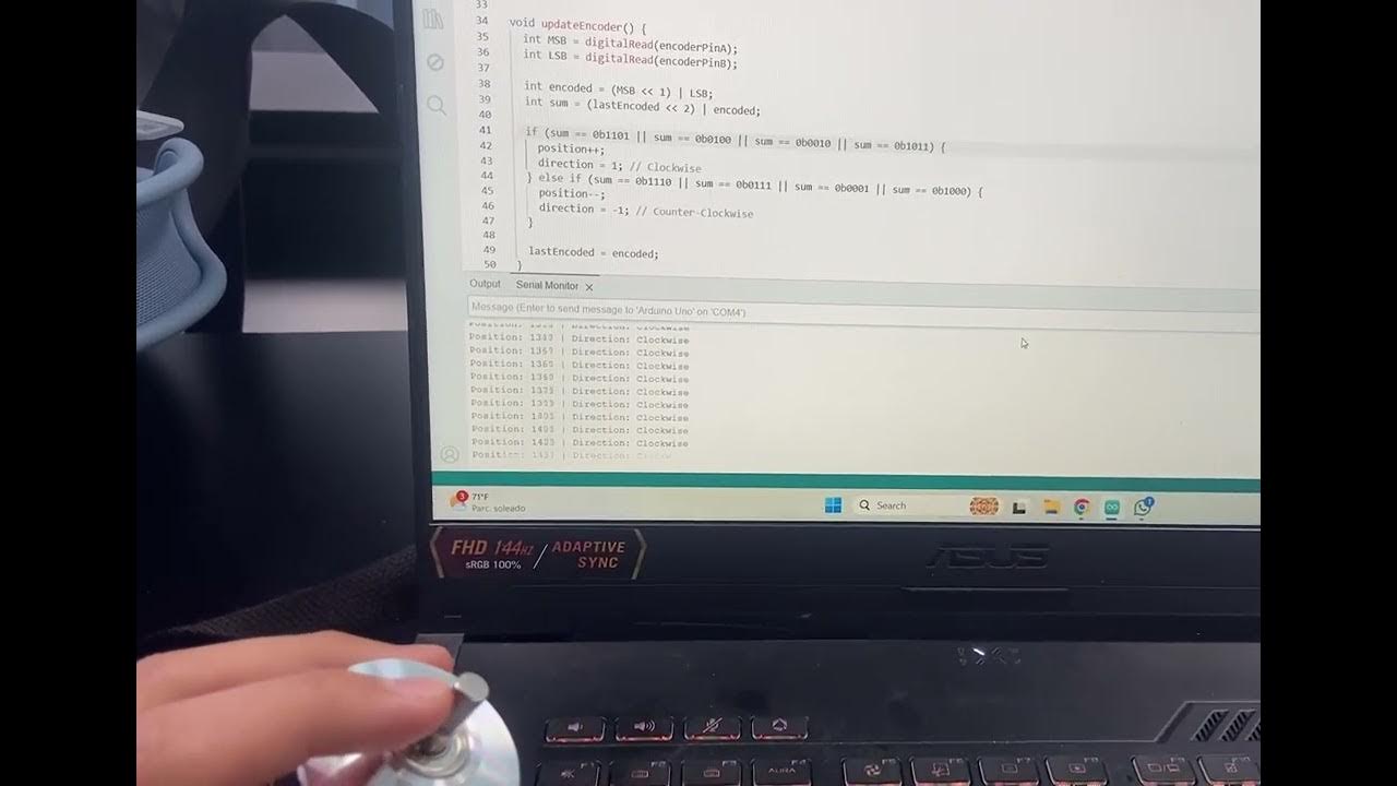 Encoder Arduino - YouTube