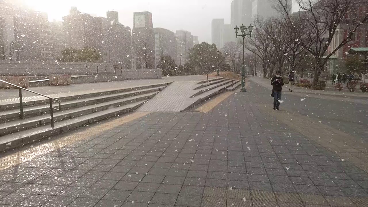 Osaka Snow Cycling - YouTube