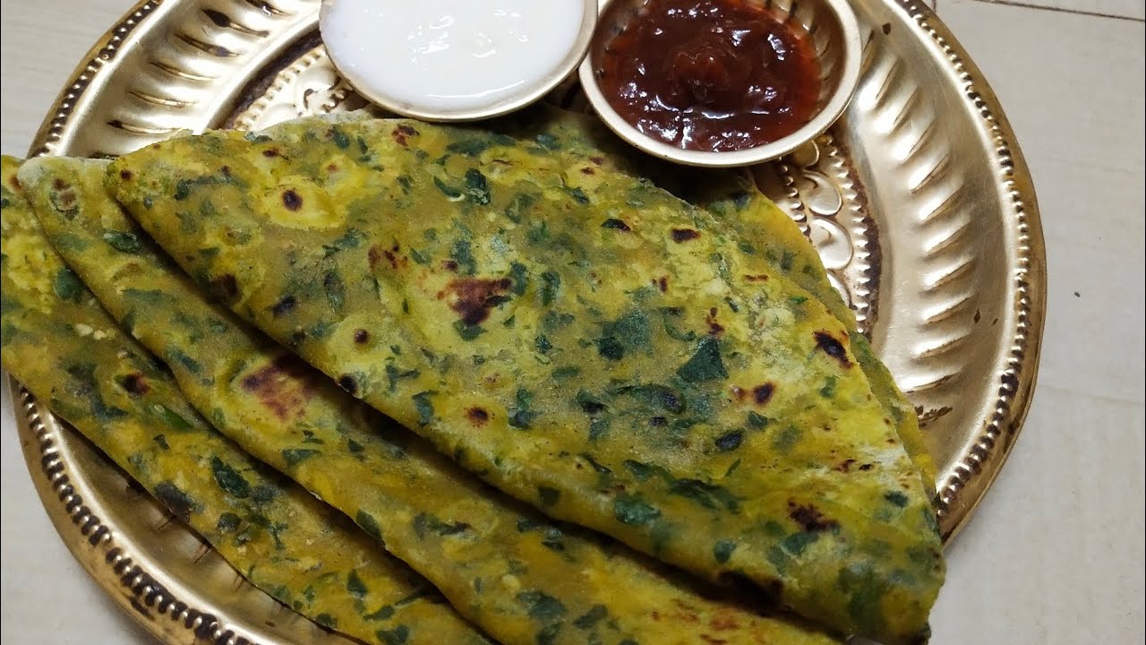 Methi parata#easy recipe#very smoothie#very testy - YouTube