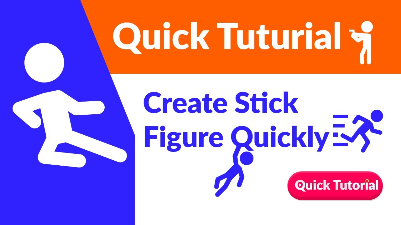 Tutorial Illustrator | Create Stick Figure - YouTube