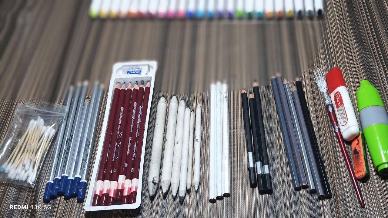 HOW to draw ART MATERIAL SHADING perfect material - YouTube