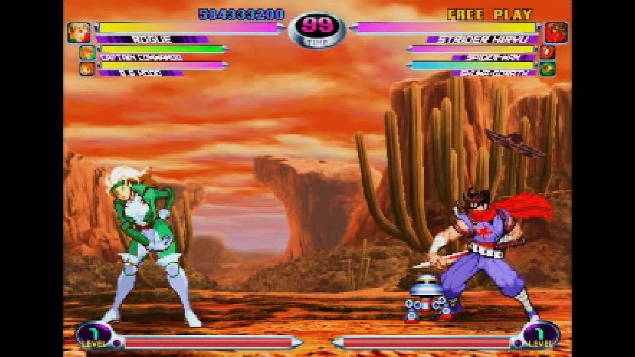 Ost Marvel vs Capcom 2 River Stage - YouTube