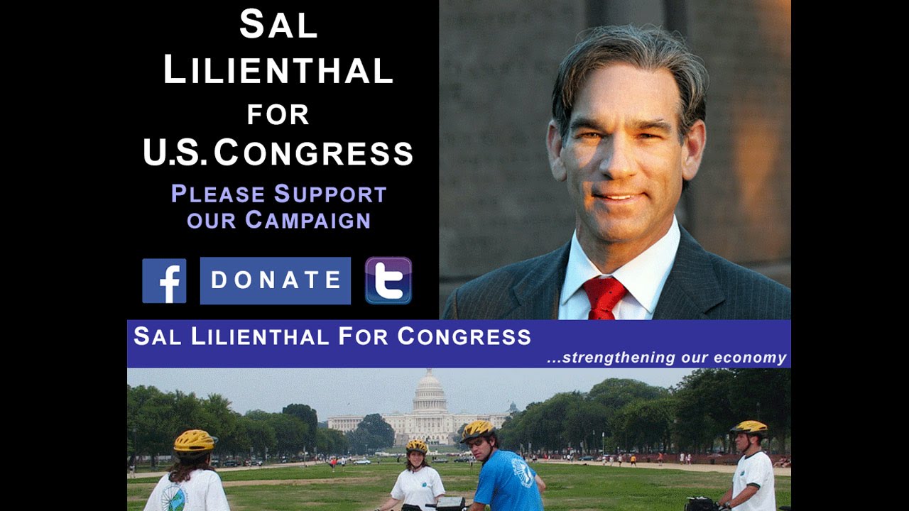 Sal Lilienthal For Congress - 2014 - YouTube