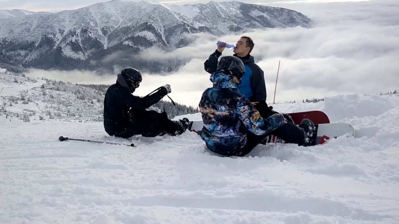 Ski & Snowboard trip to Slovakia (Chopok Jasna - Tatralandia) - YouTube