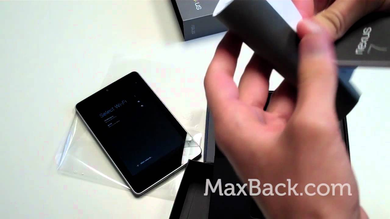 Google Nexus 7 Tablet - First Impressions - Unboxing and Reboxing - YouTube