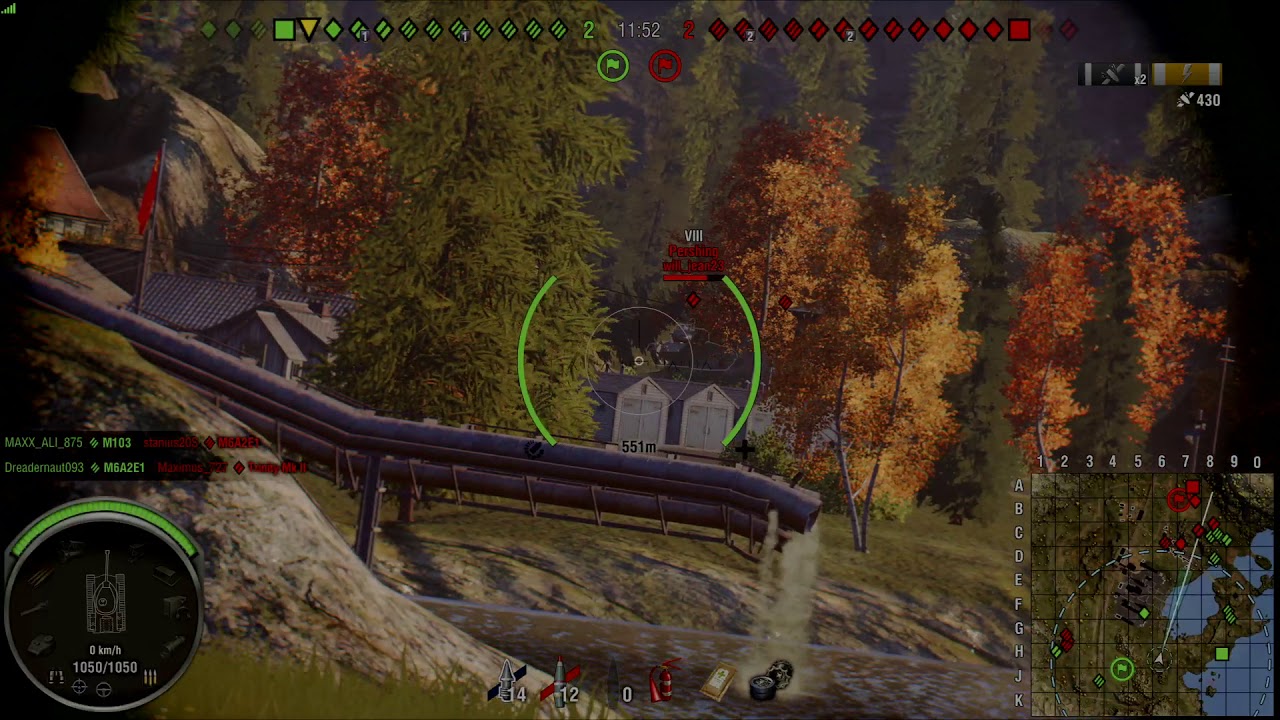 World of Tanks ricochet kill - YouTube
