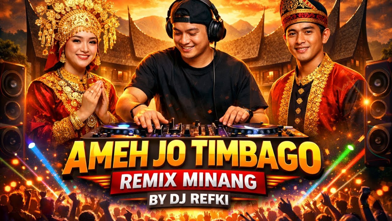 AMEH JO TIMBAGO 🔥 REMIX MINANG FULL BASS | DJ REFKI - YouTube
