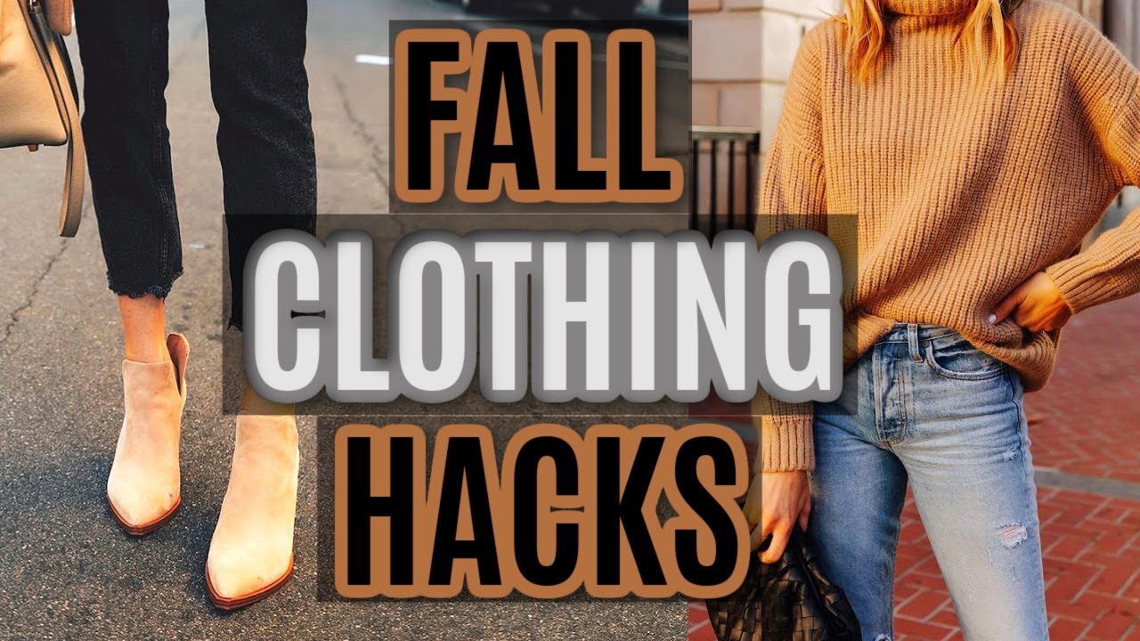10 Fall Fashion Hacks | *Awesome* Autumn Hacks Every Woman Should Know ...