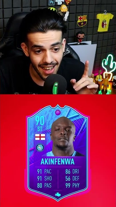 بررسی کارت اس بی سی آکینفنوا فیفا 22 Fifa 22 Akinfenwa End Of An Era