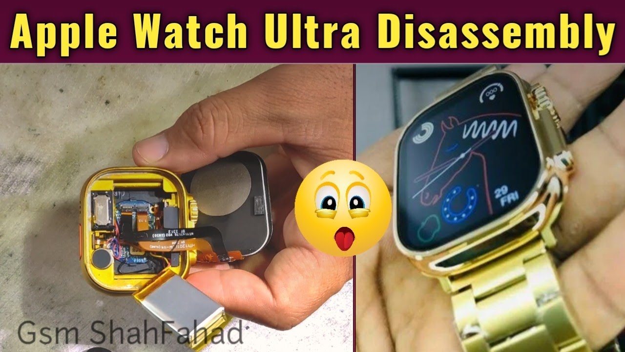 Watch Ultra 8 Easy Disassembly || Easy Open - YouTube