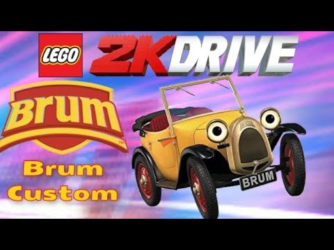 LEGO 2K Drive Brum Custom from Brum the Tv Series - YouTube