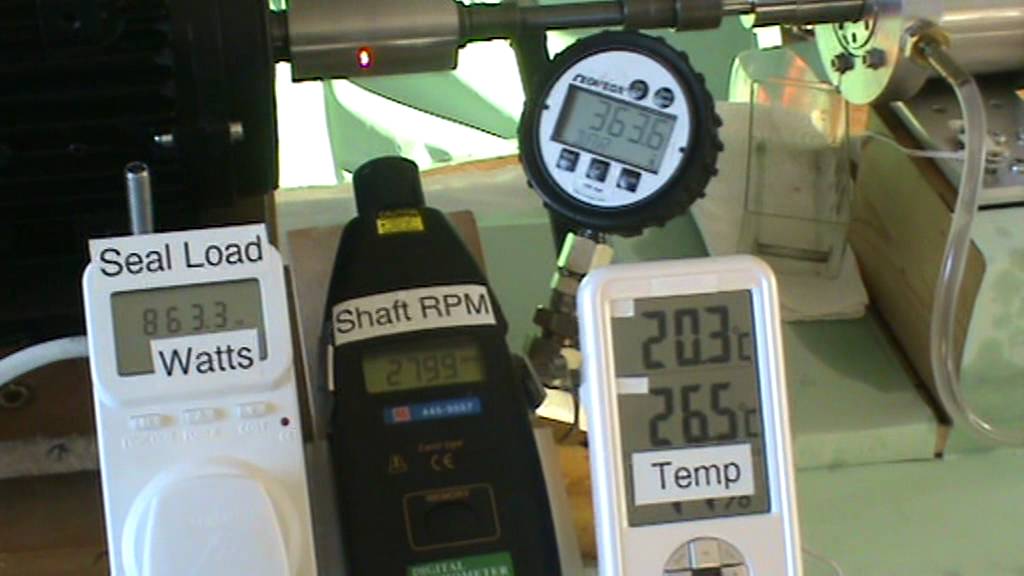 Lateral Action High Pressure, High Speed Rotary Shaft Seal Test - YouTube