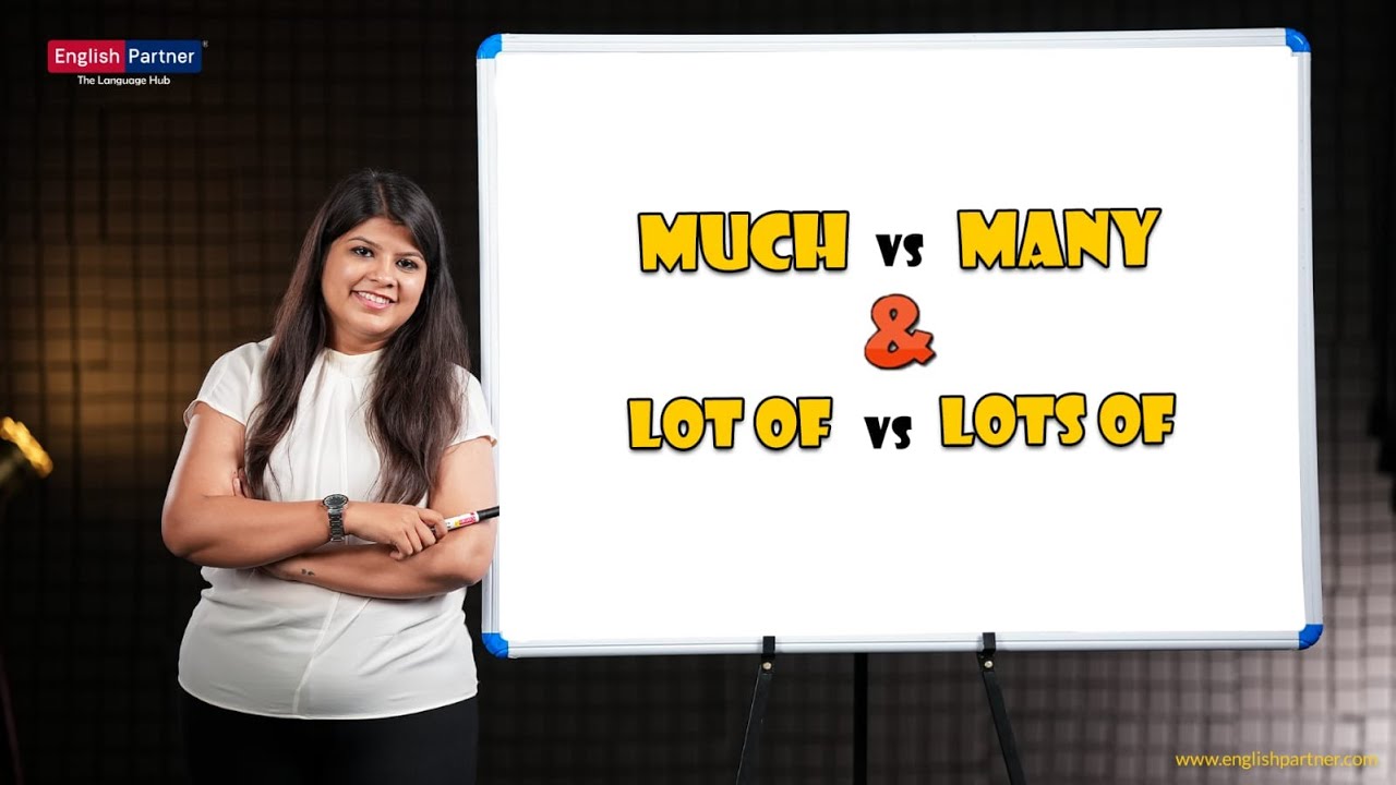 MUCH VS MANY , LOT OF VS LOTS OF | ☎ +91 6382262627 | Spoken English ...