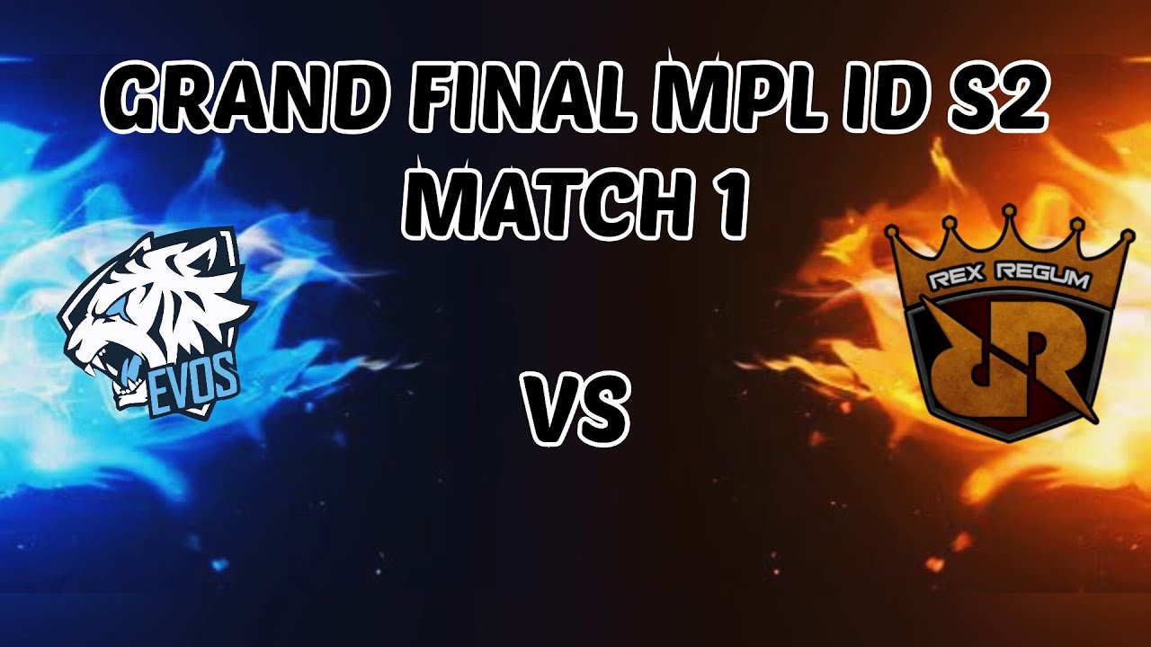GRAND FINAL - EVOS LEGEND VS RRQ O2 MATCH 1 MPLID SEASON 2!!! - YouTube