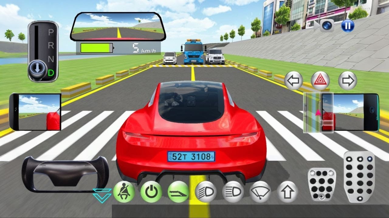 Extreme Traffic Car Driving 🚘 | 3D Driving Class Best Mobile Driving ...