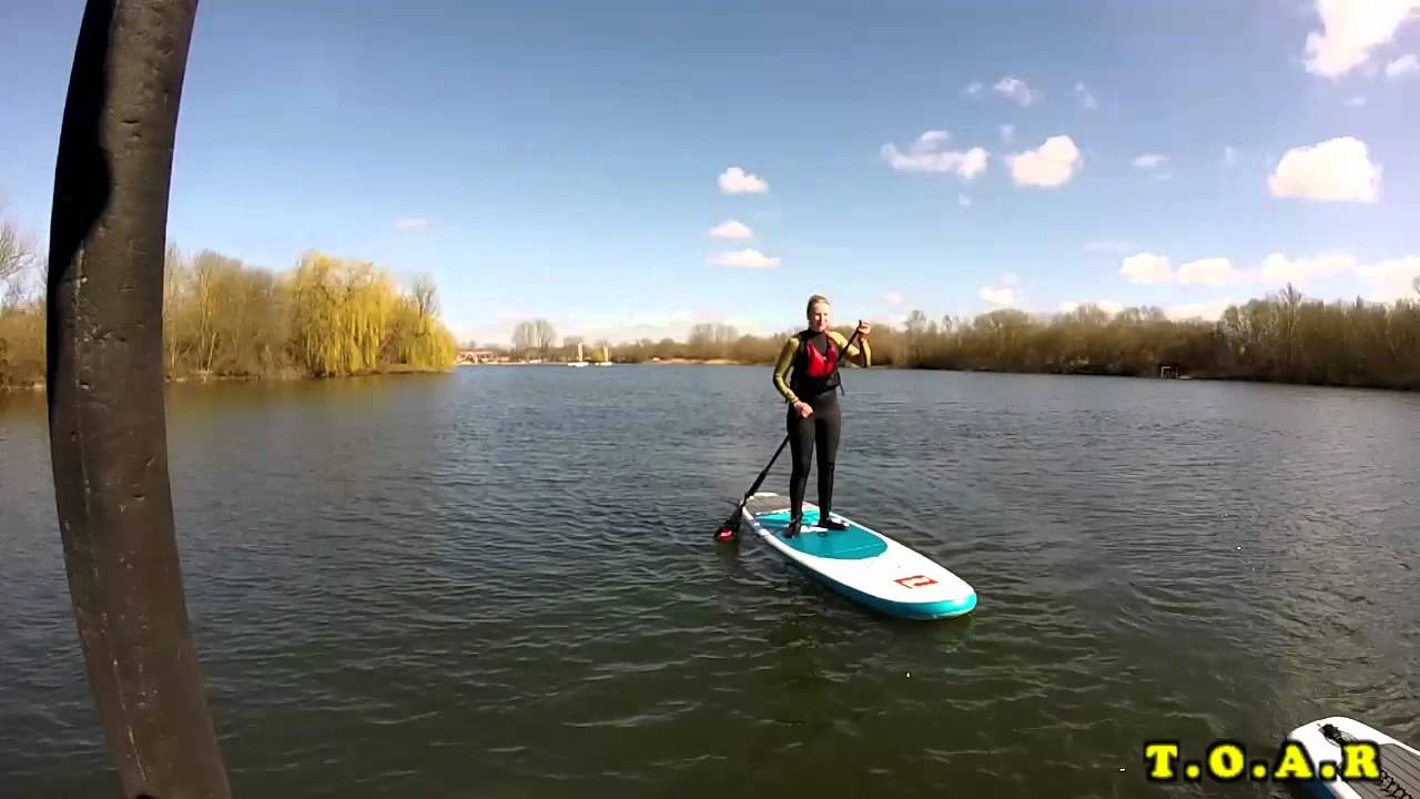 SUP - Windsor - Bray Lake - YouTube