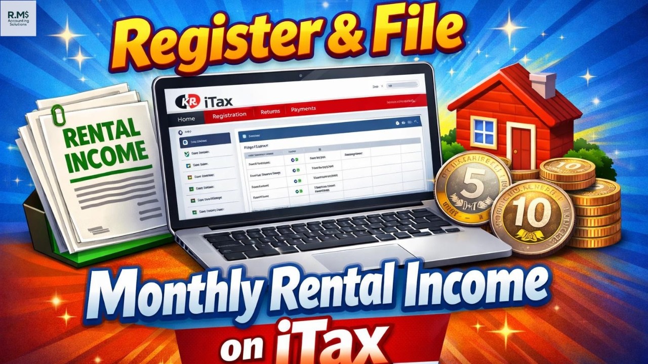 How to Register & File Monthly Rental Income (MRI) on iTax |Step-by ...