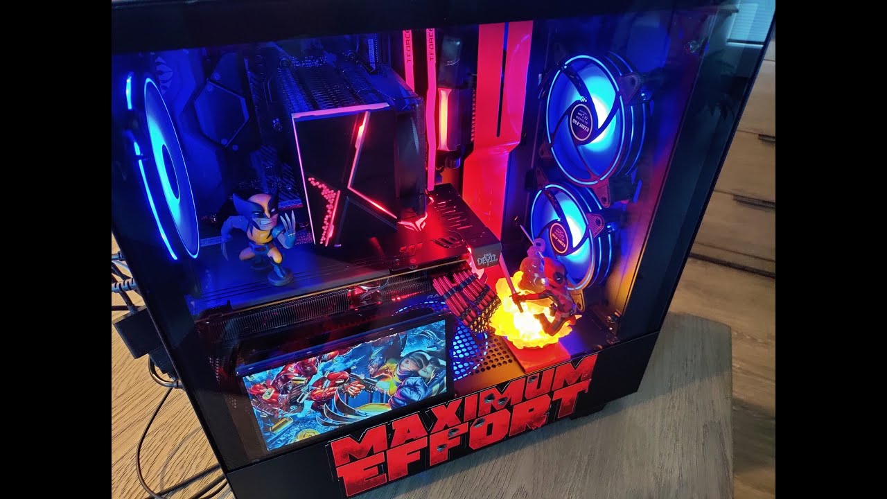 Deadpool and Wolverine Themed PC Gaming Setup - YouTube