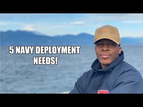 WHAT TO BRING ON UNDERWAY/DEPLOYMENT | NAVY EDITION