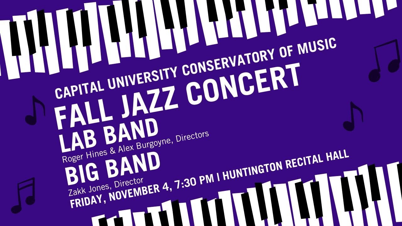 Capital University Lab Band and Big Band | Fall Concert 2022 - YouTube