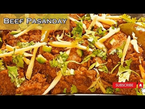 Recipe vlog#32 Beef Pasanday Recipe | Eid ul adha Recipe|Bakra eid Beef ...
