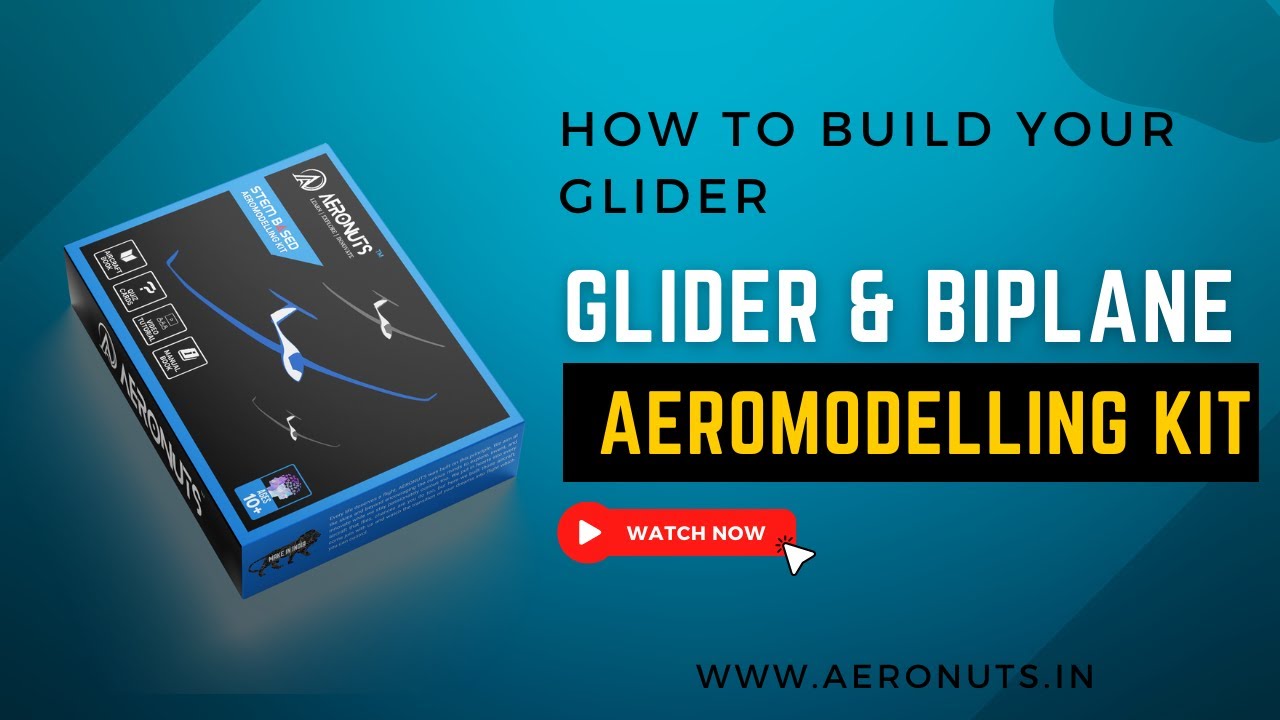 Glider Kit unboxing | Aeromodelling beginner kit | DIY educational KIT ...