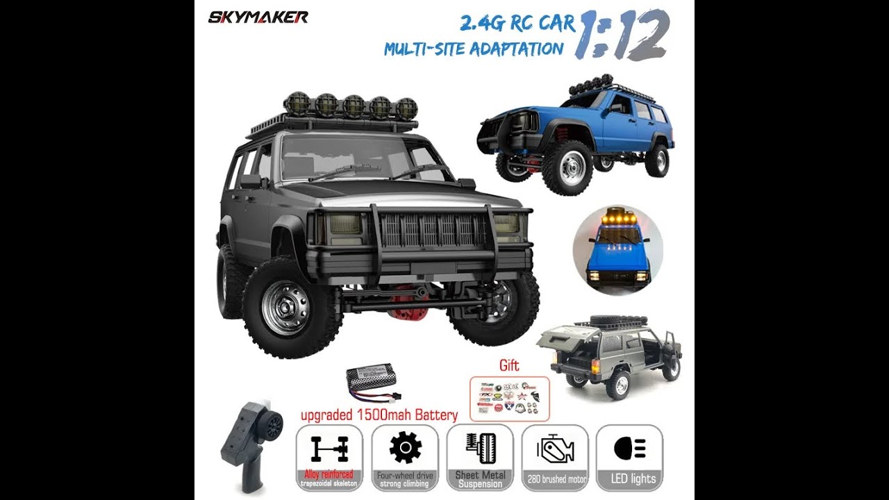 #0033 MN78 1:12 Full Scale MN Model RTR Version RC Car 2.4G 4WD 280 ...