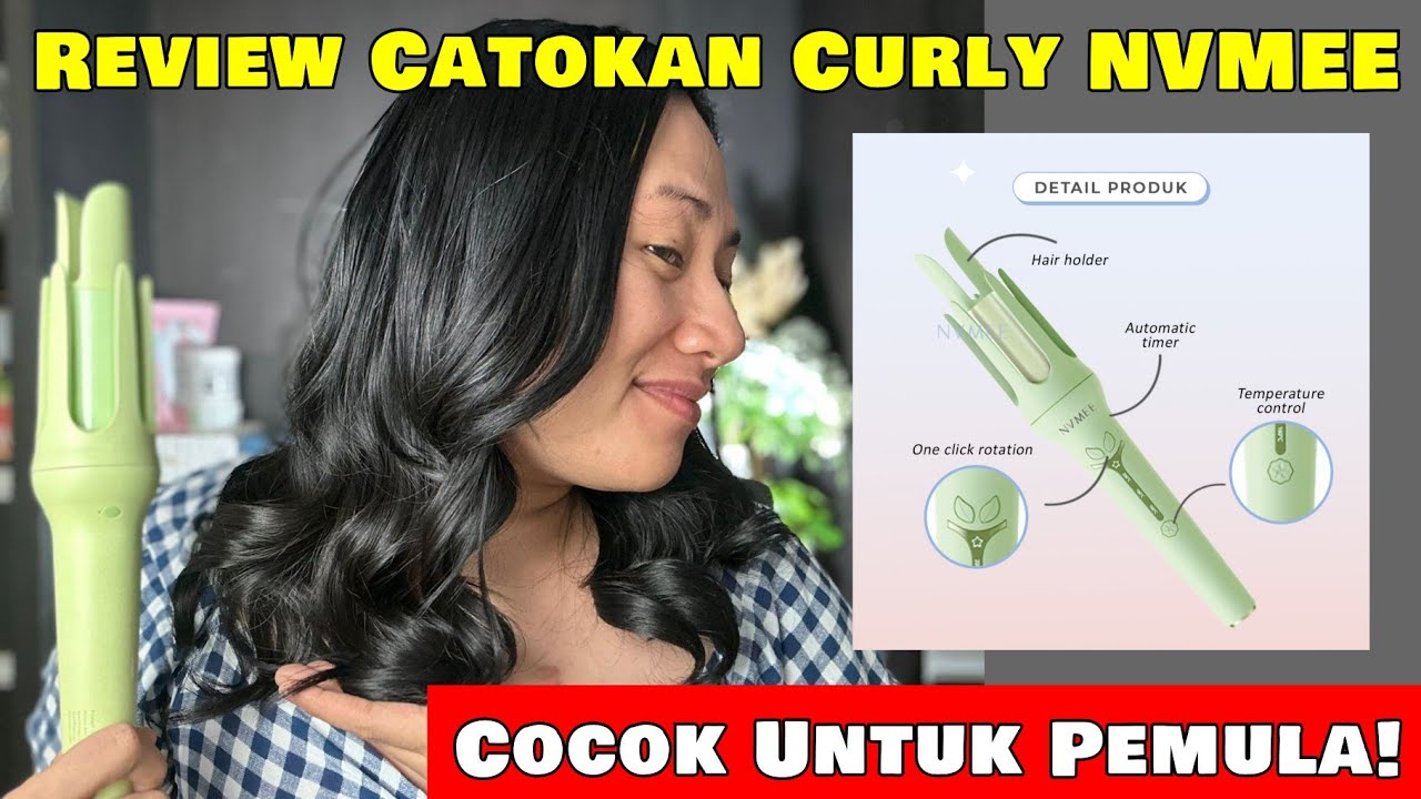 CATOKAN VIRAL ANTI RIBET ️Review Catokan Curly NVMEE ️ - YouTube