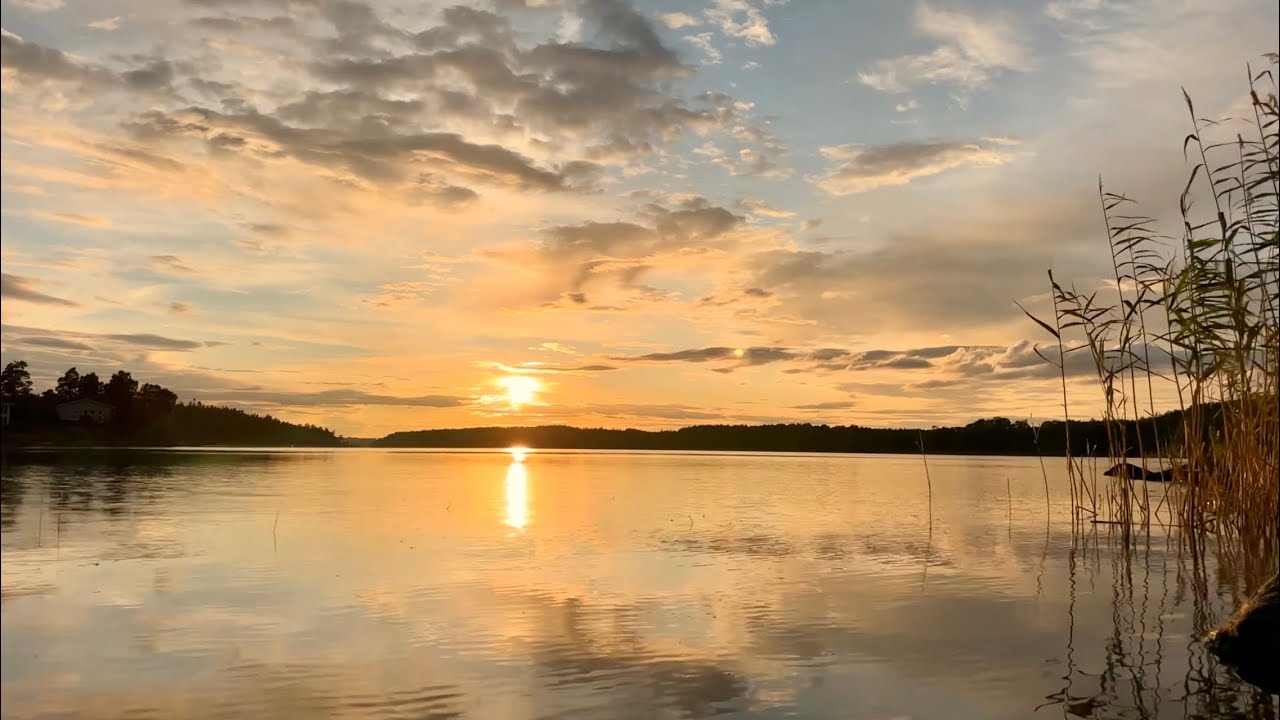 Timelaps at Lake Drevviken - Sweden - YouTube