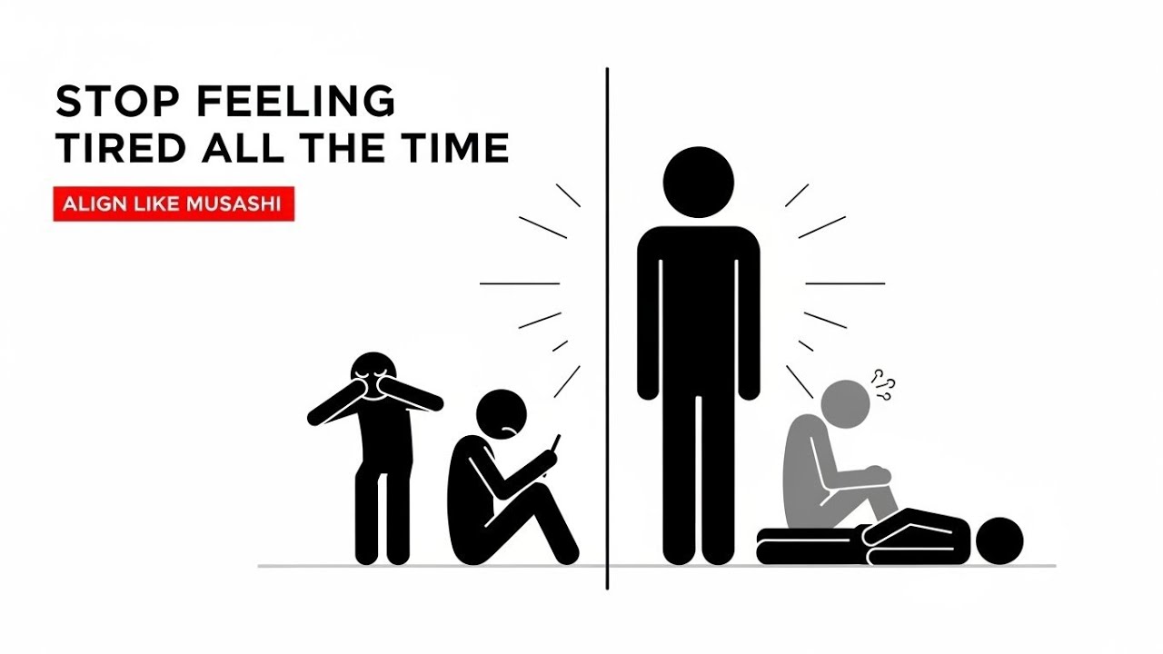 How To Stop Feeling Tired All The Time ( Miyamoto Musashi) - YouTube