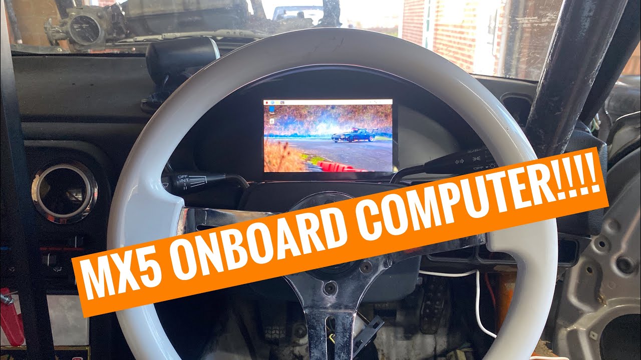 The MX5 gets a Raspberry Pi RACE DASH!! Rob’s garage ep10 - YouTube