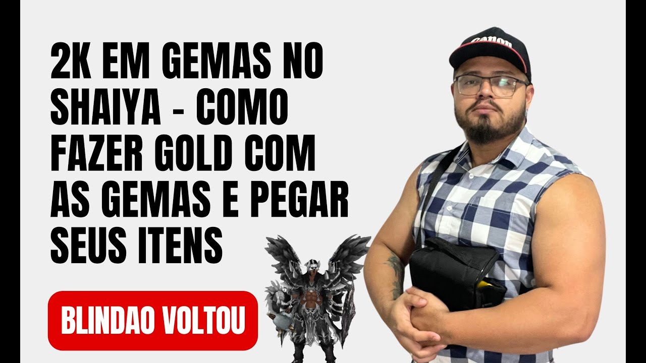 2K EM GEMAS NO SHAIYA - COMO FAZER GOLD COM AS GEMAS E CONSEGUIR SEUS ...