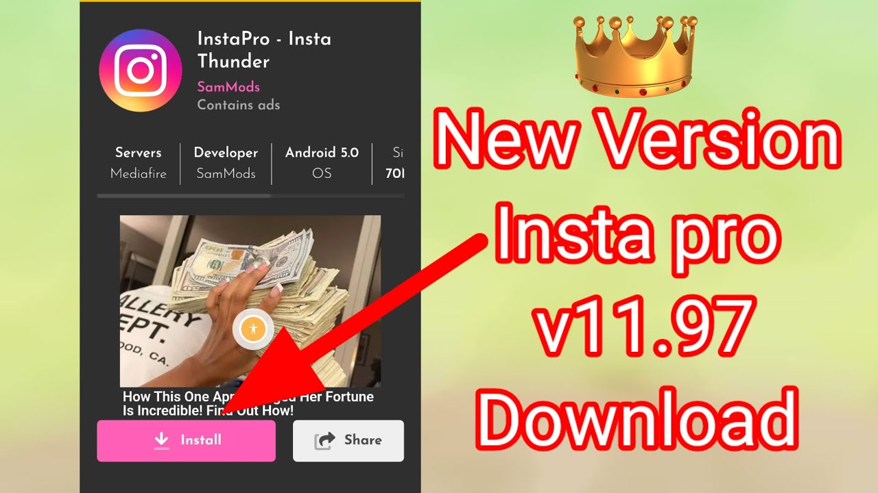 How to Download Insta Pro Latest Version 2025. Insta Pro New Version ...