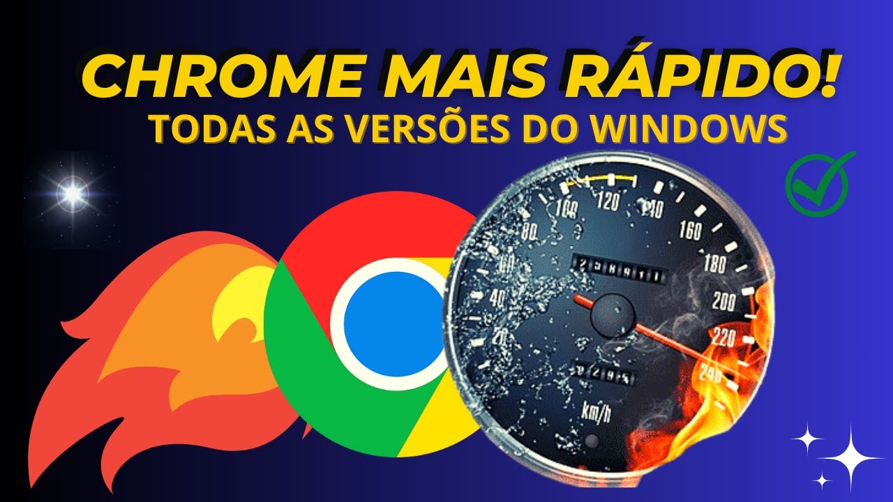 COMO DEIXAR O GOOGLE CHROME MAIS RÁPIDO EM MENOS DE UM MINUTO SEM INSTALAR NADA!! - YouTube