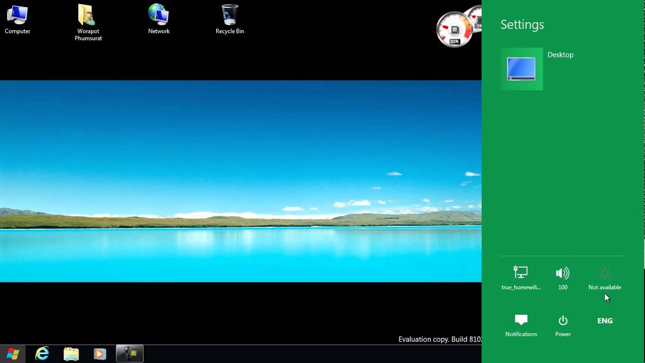 How to Shutdown Windows 8 Developer Preview - YouTube
