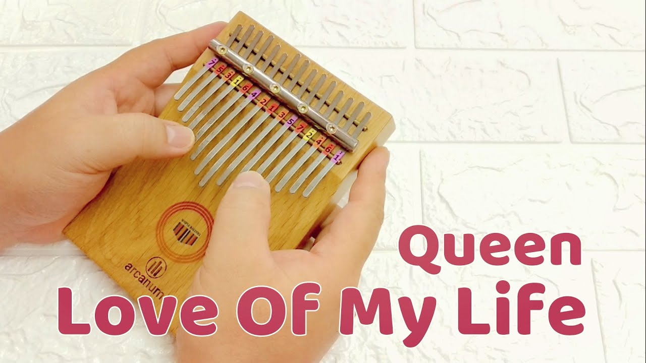 Love Of My Life (E-book Vol.2 Page 65) - Kalimba Easy Tutorial - YouTube